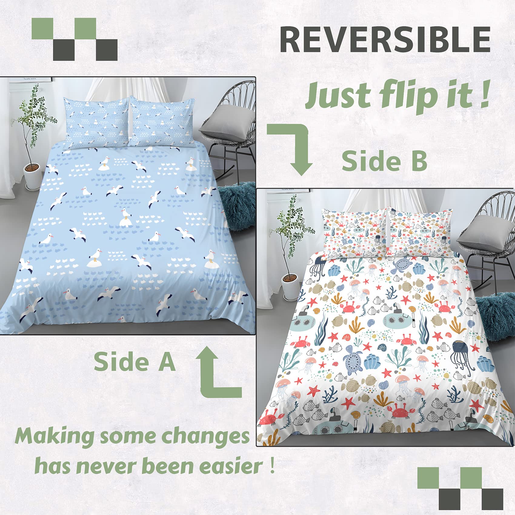 Seagull Bedding