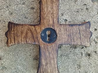 Amazon.com: HOSLEY Wooden Cross 8 Inches Long Hand Carved Ideal Gift or ...