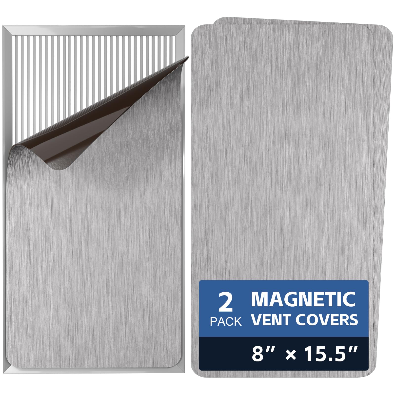 Snapklik.com : Strong Magnetic Vent Covers 8"x15.5", 2 Pack Magnet ...