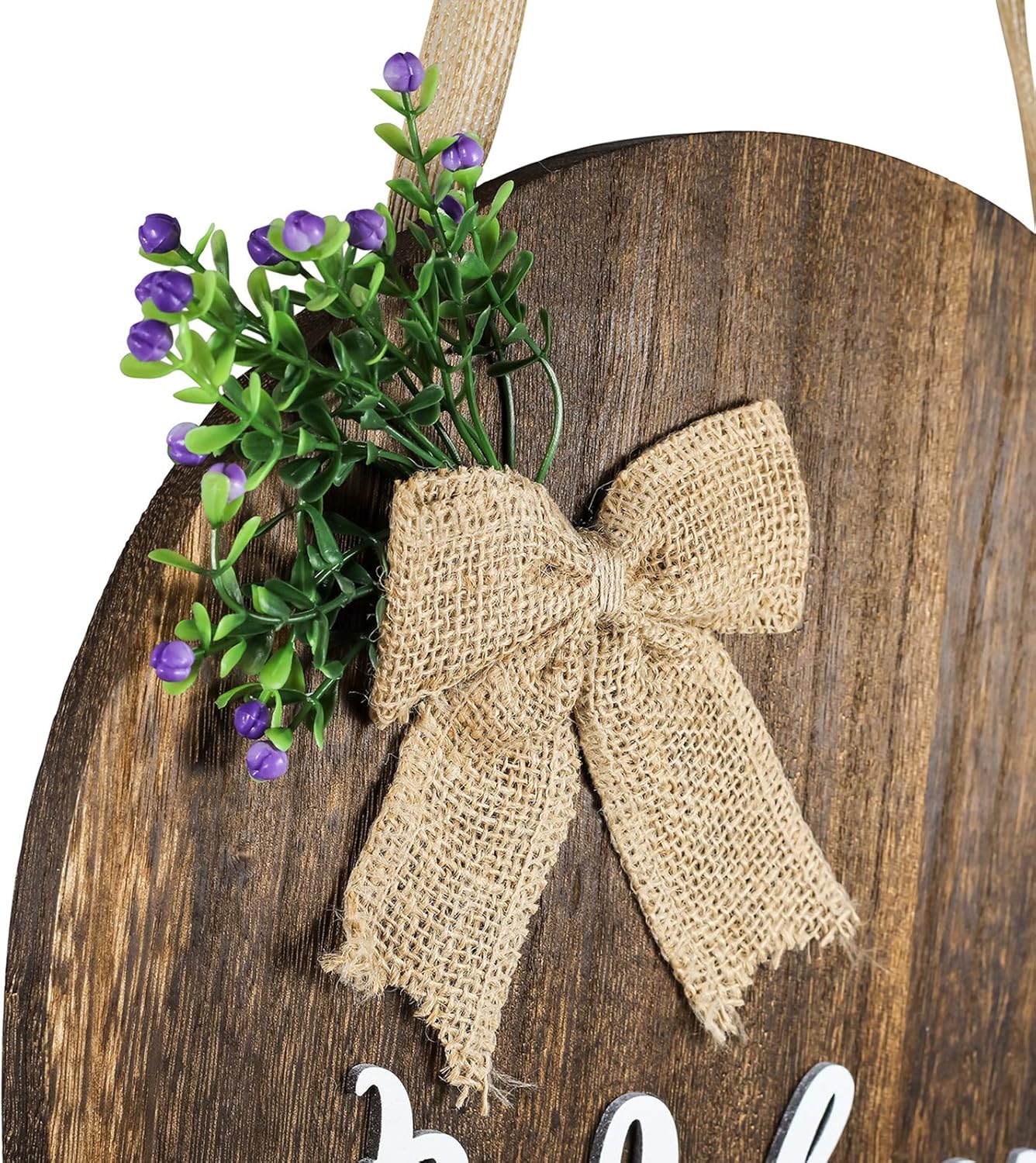 Buy TJ.MOREE Welcome Sign for Front Door， Farmhouse Porch Sign，Rustic ...