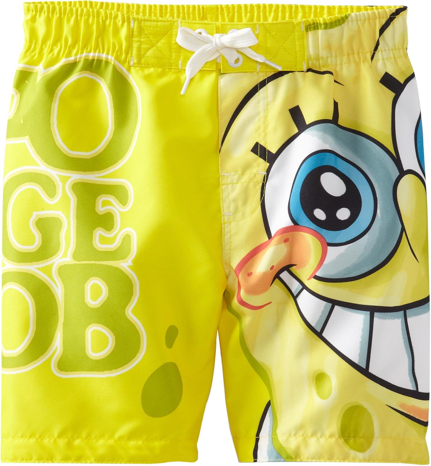 Amazon.com: Nickelodeon Big Boys' SpongeBob Swim Trunk, Multi, 4 ...