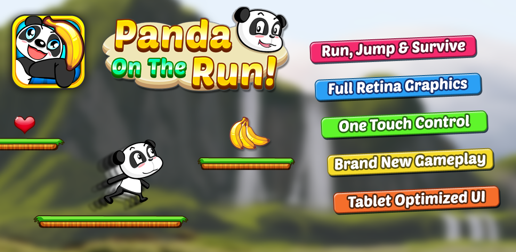 Panda On The Run! - App on Amazon Appstore