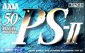 Amazon | AXIA カセットテープ PS-II 50分 ハイポジ ダブルコーティング PS2 C 50 | AXIA | オーディオテープ