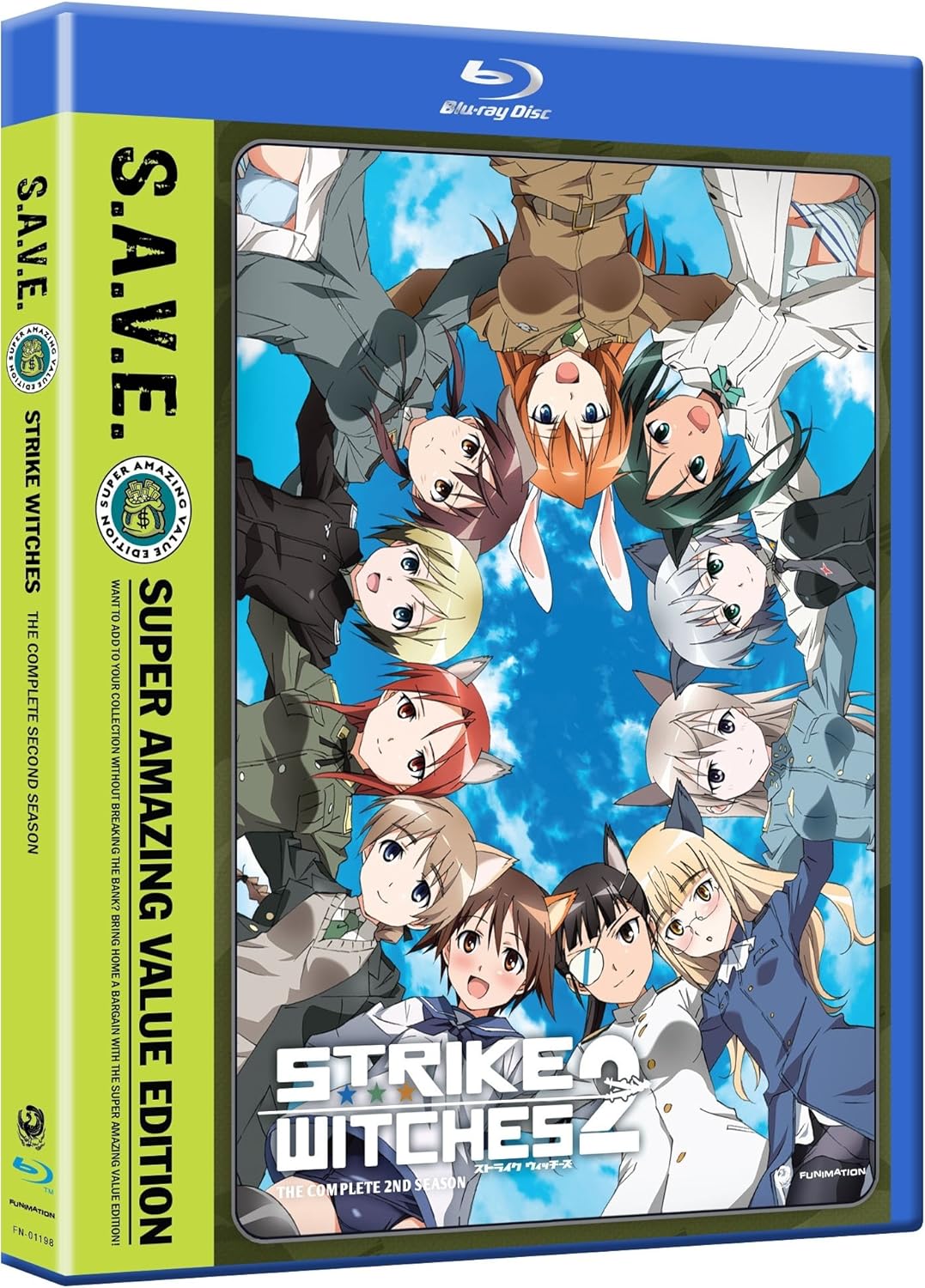 Strike Witches: Season 2 S.A.V.E. (Blu-ray/DVD Combo): Amazon.in ...