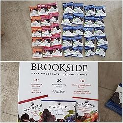 Amazon.com : Brookside Dark Chocolate Covered Fruit (40 Count Variety ...