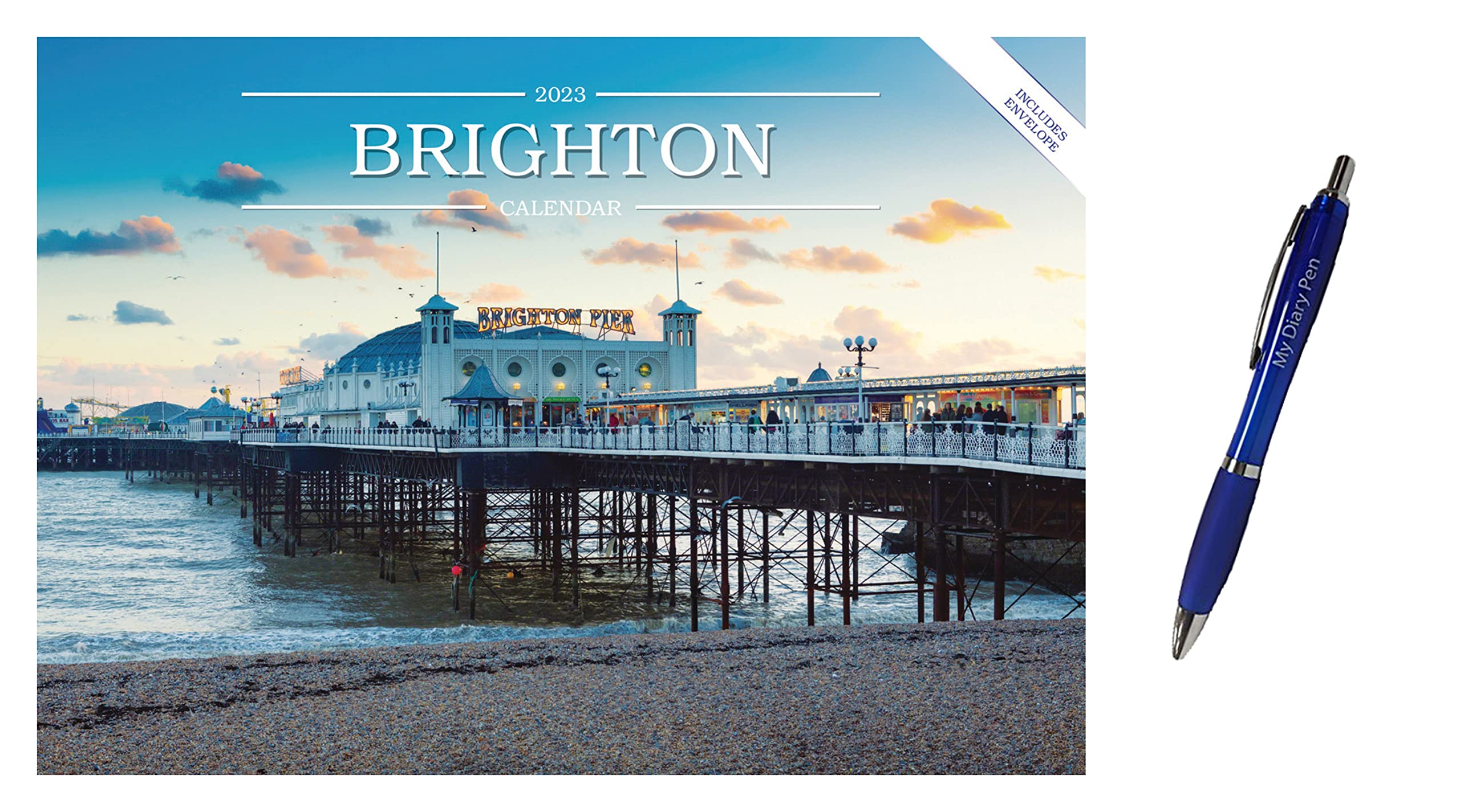 Buy Brighton A5 2023 + Exclusive Limited Edition Diary Pen Online at ...