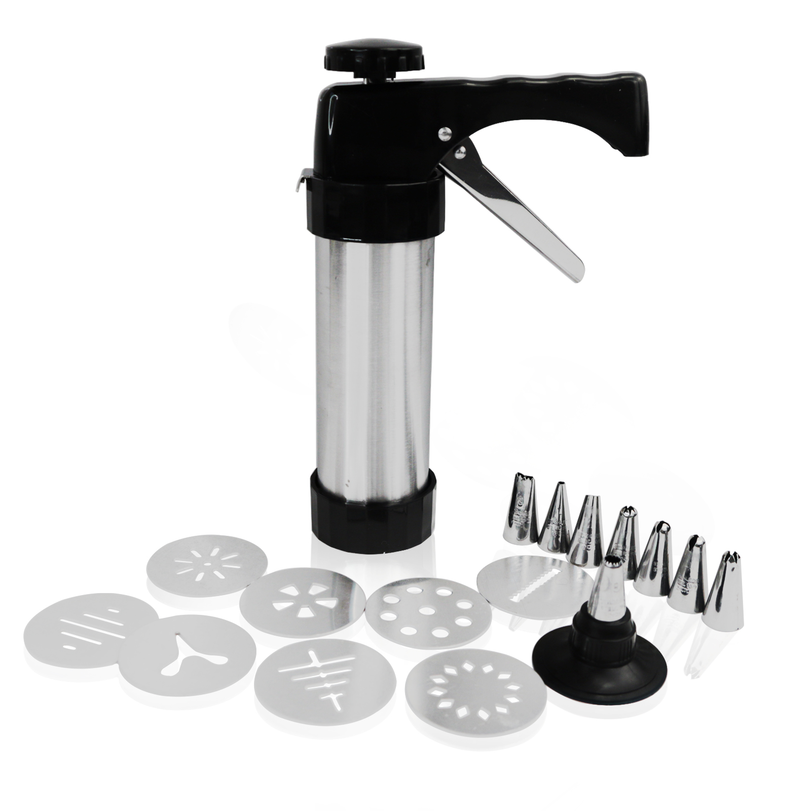 Watch how to use cookie press set to make biscuit on Amazon Live