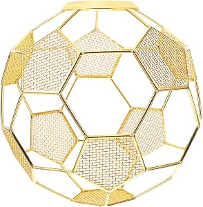 OSALADI Ceiling Football Lampshade Soccer Lamp Shade, Hollow Out ...