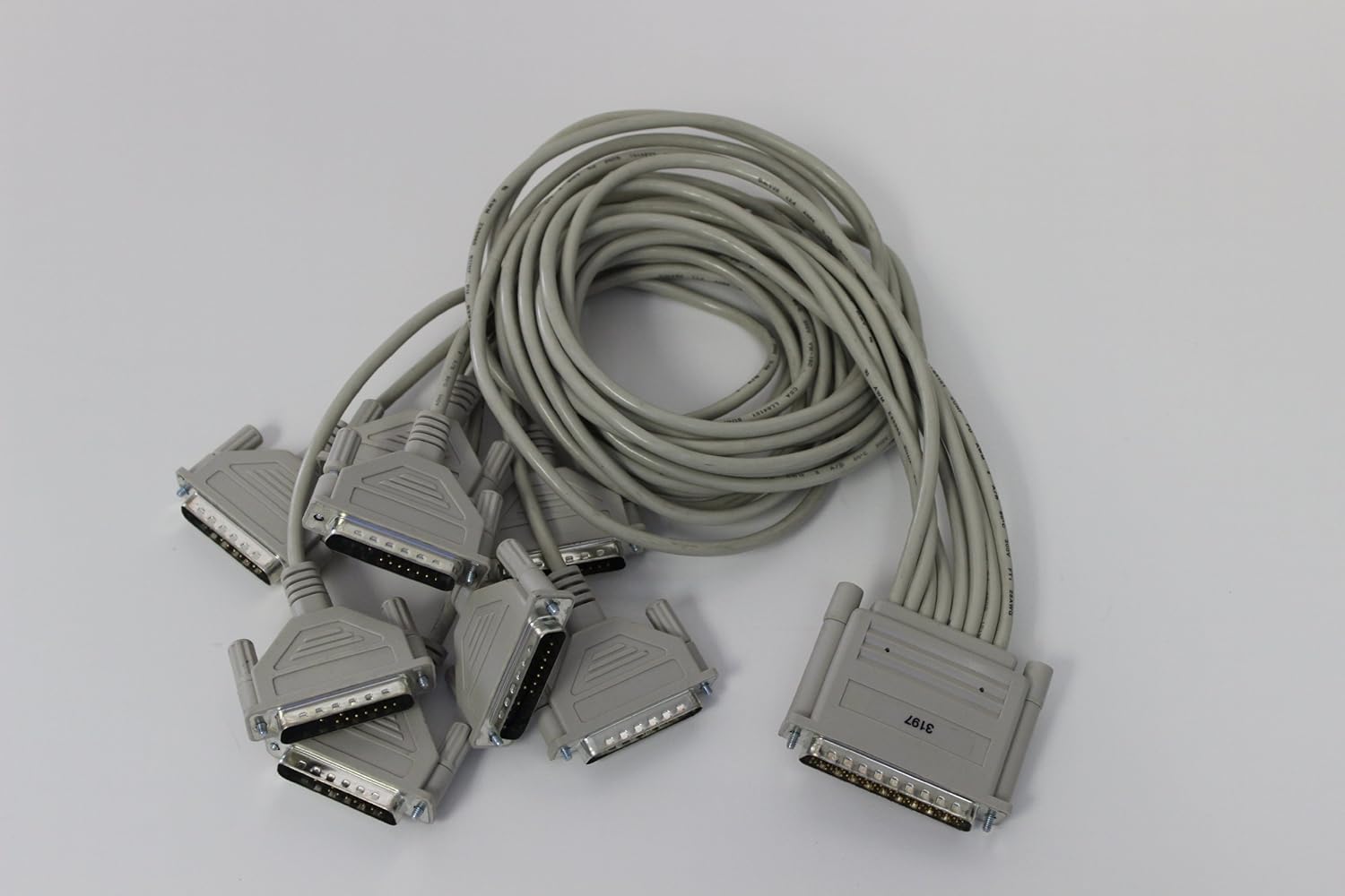 Digi Cable de E/S macho DB25 de 8 puertos para Digiboard : Amazon.com ...