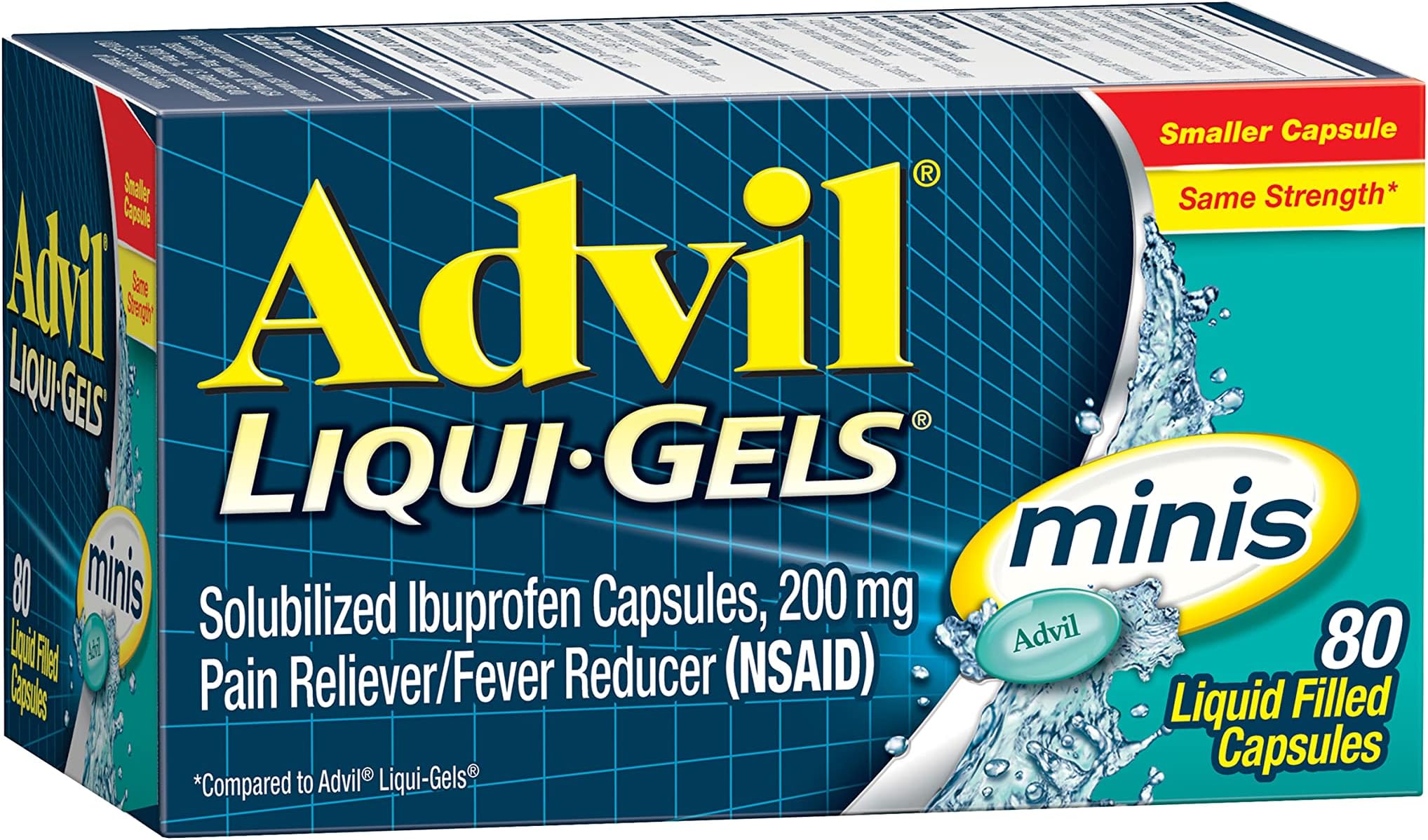 Amazon.com: Advil Liqui-Gels (2pk, 120 Count) : Health & Household