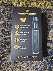 Deluxe Dry Herb Vaporizer Pen, VapeMaster Skywalker Portable Herbal ...