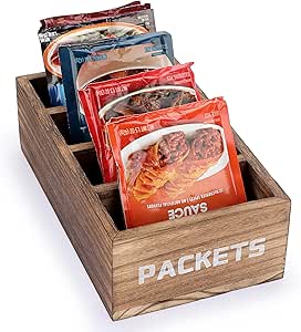 Amazon.com: BSTKEY Seasoning Packet Organizer, Food Packet Storage ...