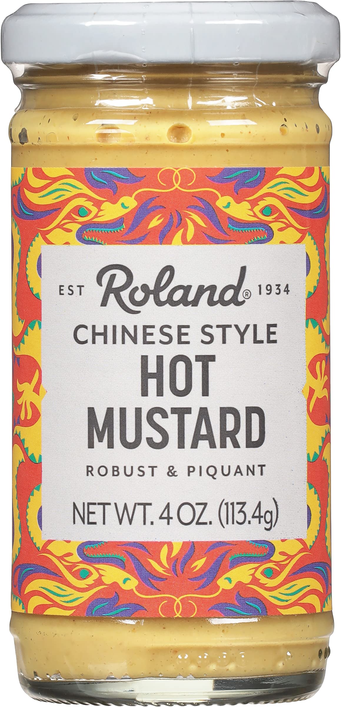 Amazon.com : Roland Foods Chinese Hot Mustard, 4 Ounce Jar, Pack of 6 ...