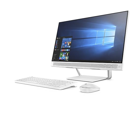 HP Pavilion AIO 27–q202in 27-inch All-in-One Desktop (7th Gen i7-7700T ...