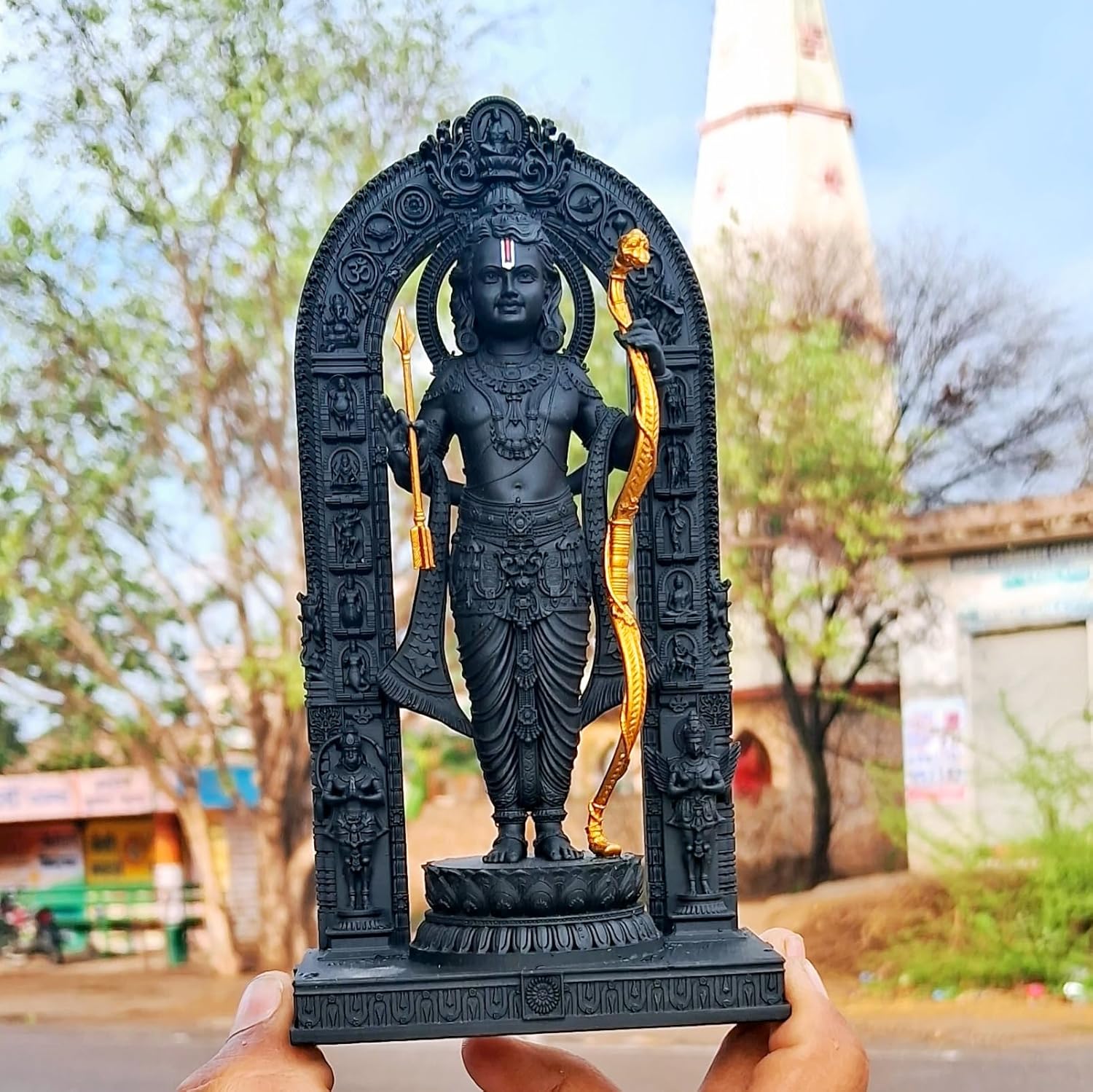 Buy Blessing BUDDHA Shree Ram Lalla Idol 6 inch Ramlalla Statue for ...