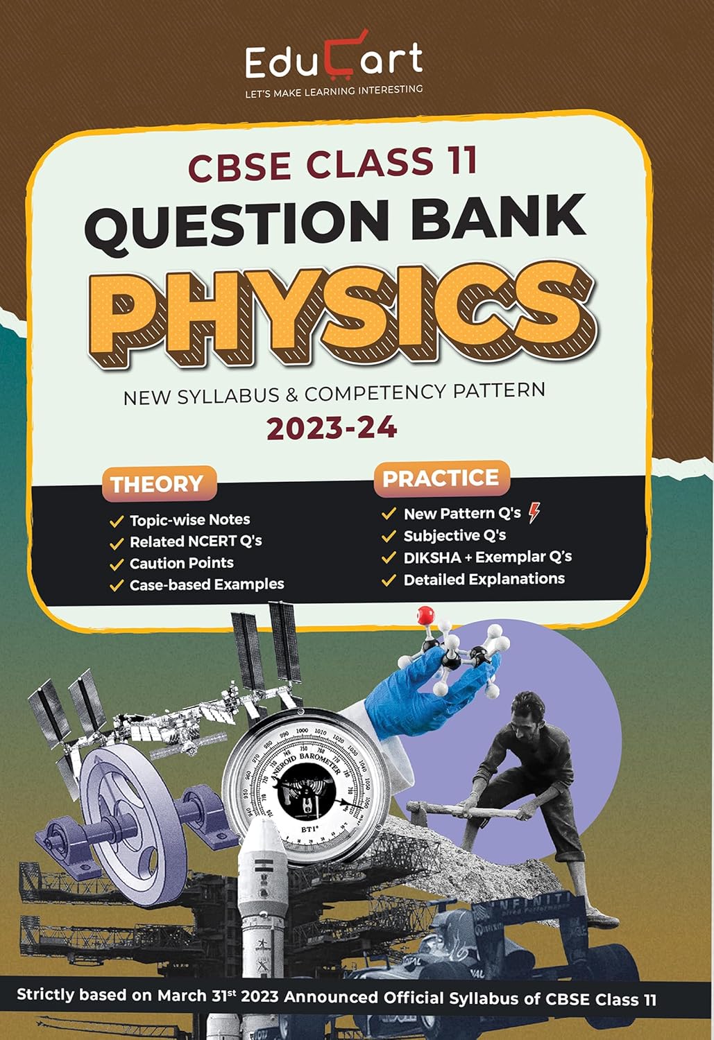 Educart Class 11 Question Bank PHYSICS 2023-24 (For 2024 Exam) eBook ...
