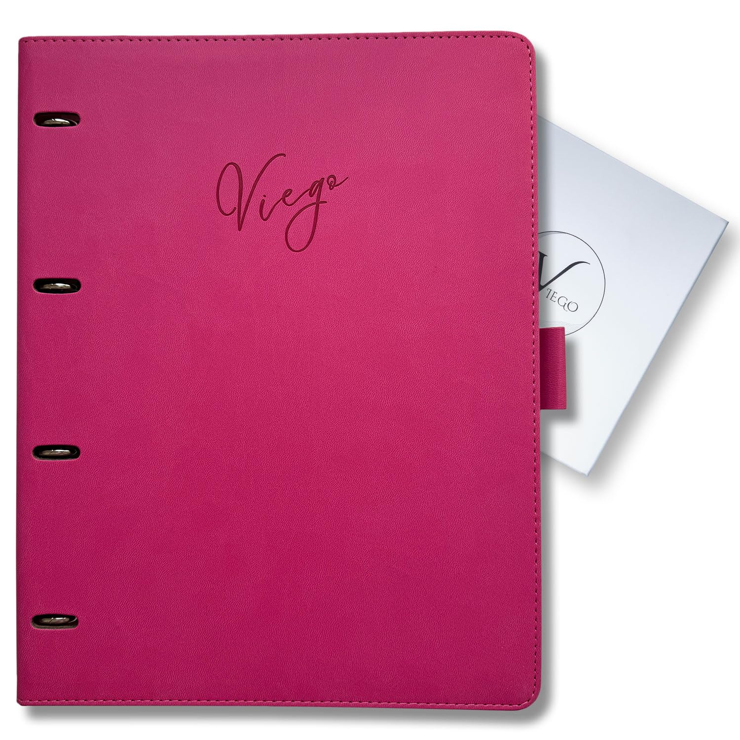 Amazon.com : Leather Refillable Work Notebook with 8.5 x 11 Inner Page ...