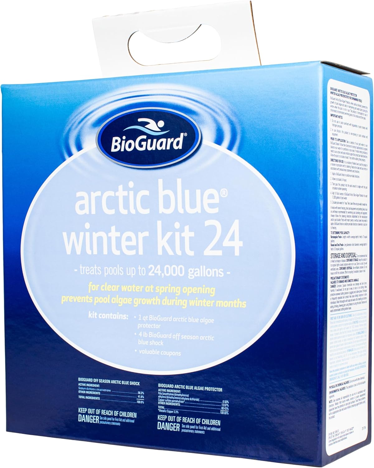 Amazon.com : BioGuard Arctic Blue Winter Closing Kit 24, for Clear ...
