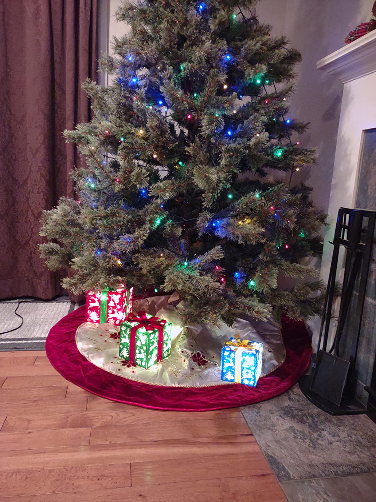 $7/mo - Finance Elegear Christmas Lighted Gift Boxes, 8 Modes & Timing ...