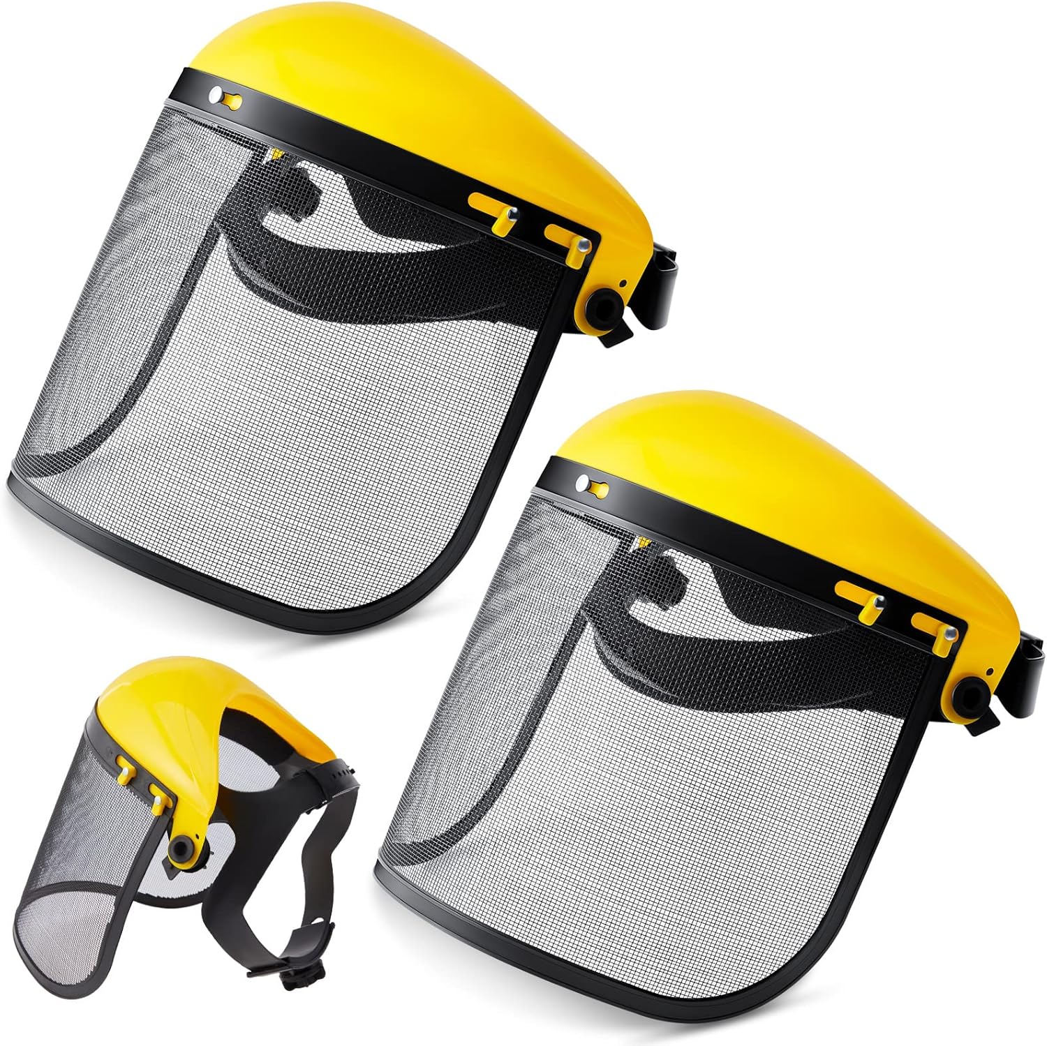 Amazon.com: Amylove Safety Face Shield with Mesh Face Shield for ...