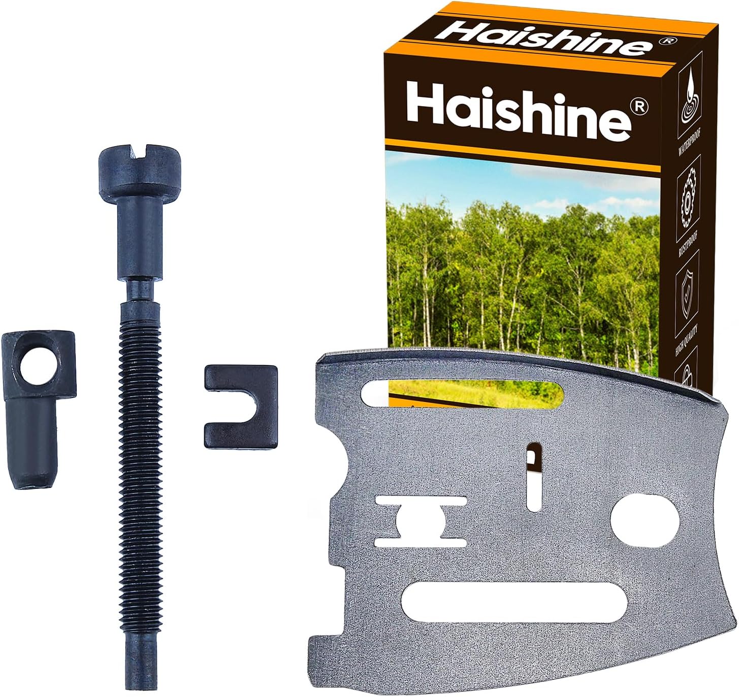 Chain Tensioner Adjuster Bar Plate Kit Fit Husqvarna 268 272 266 66 61 ...
