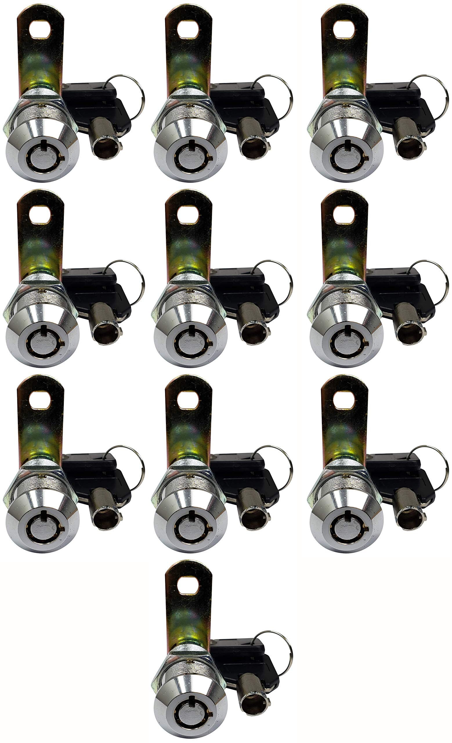 Snapklik.com : Admiral Locks 1-1/4” Tubular Cam Lock, Keyed Alike ...