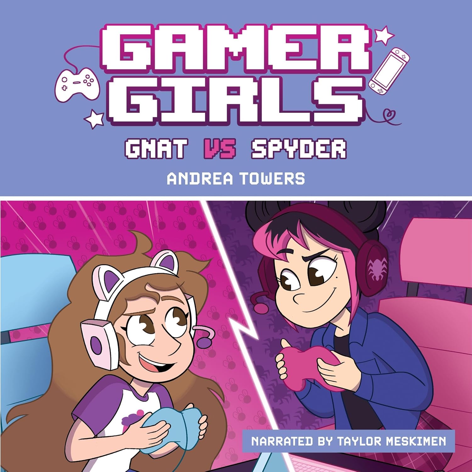Amazon.com: Gamer Girls: Gnat vs. Spyder: Gamer Girls, Book 1 (Audible ...