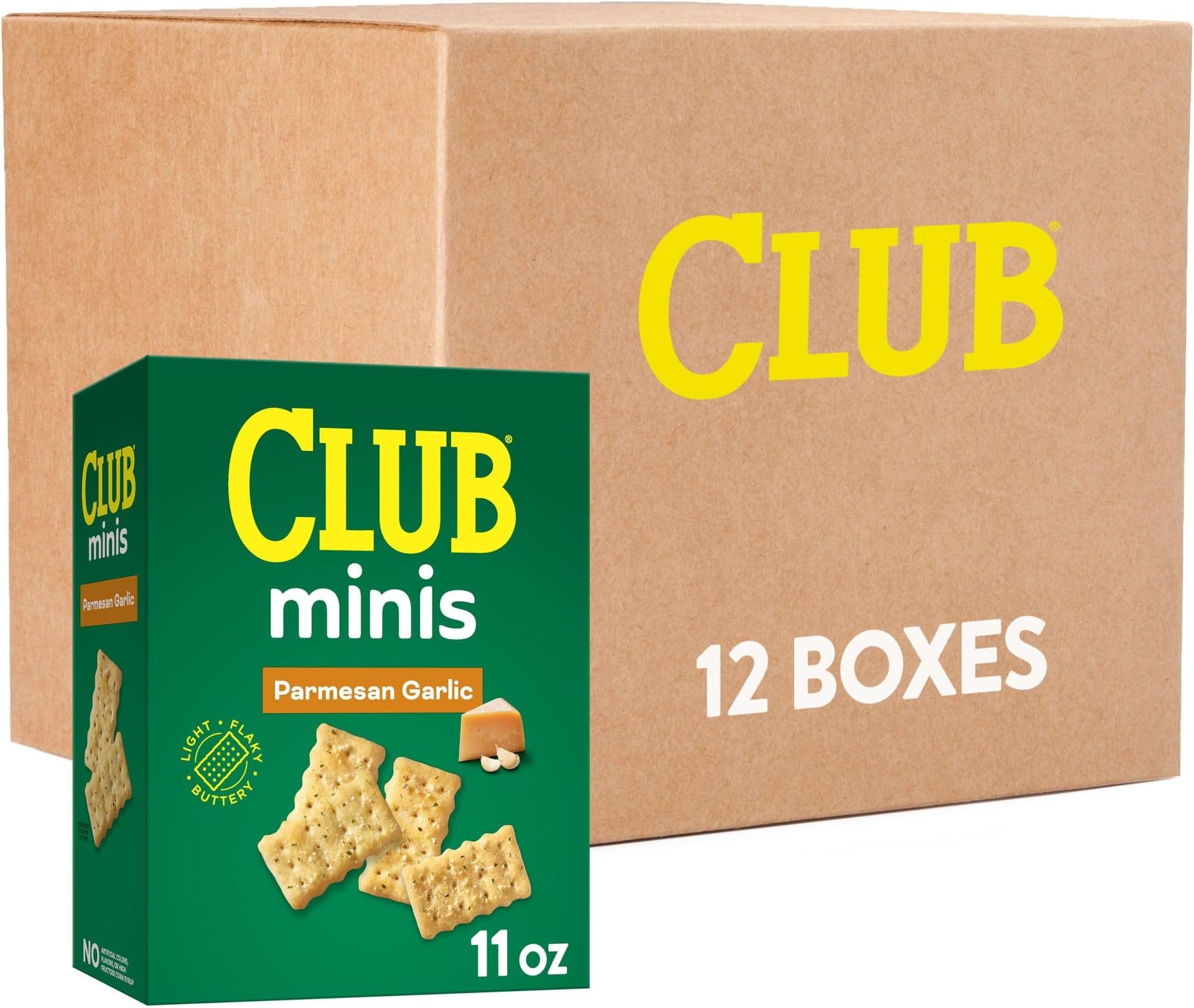 Amazon.com : Club Minis Mini Crackers, Lunch Snacks, Snack Crackers ...