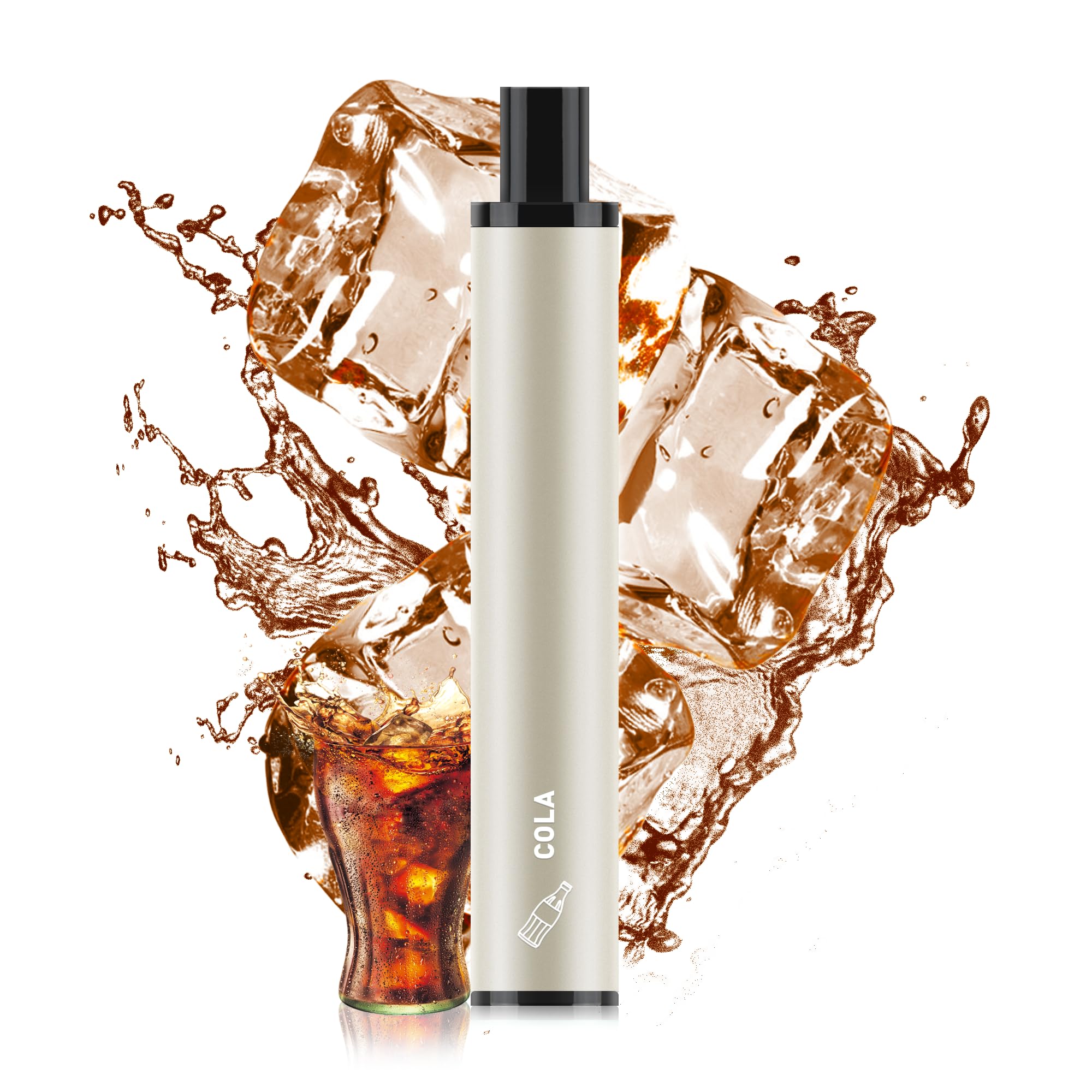 Amazon | 電子タバコ 使い捨て VAPE ベイプ コーラ風味 大容量 爆煙 水蒸気タバコ シーシャ 禁煙パイポ ニコチンゼロ ニコチン ...