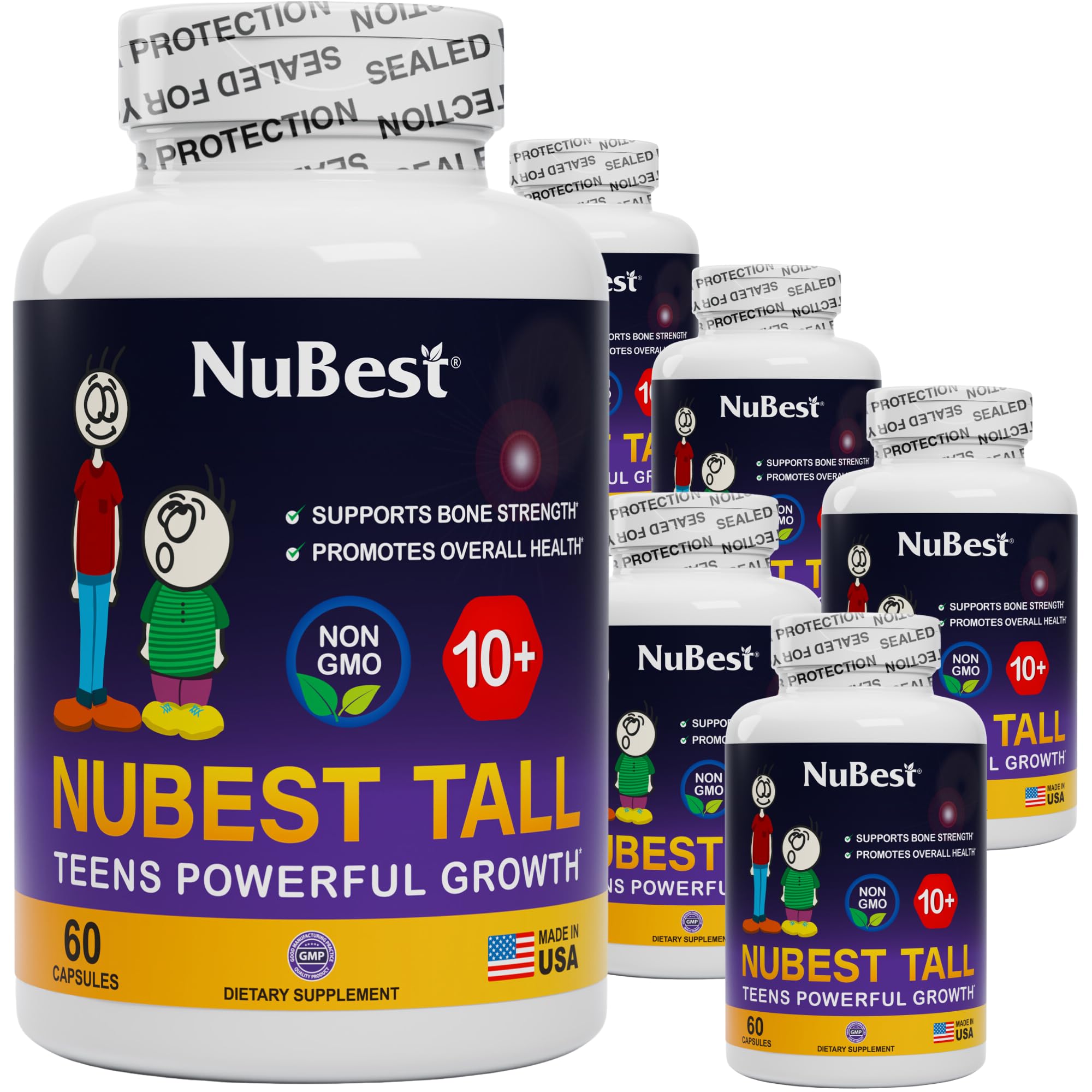 Amazon.com: NuBest Tall 10+ - Height Growth Pills for Children (10 ...