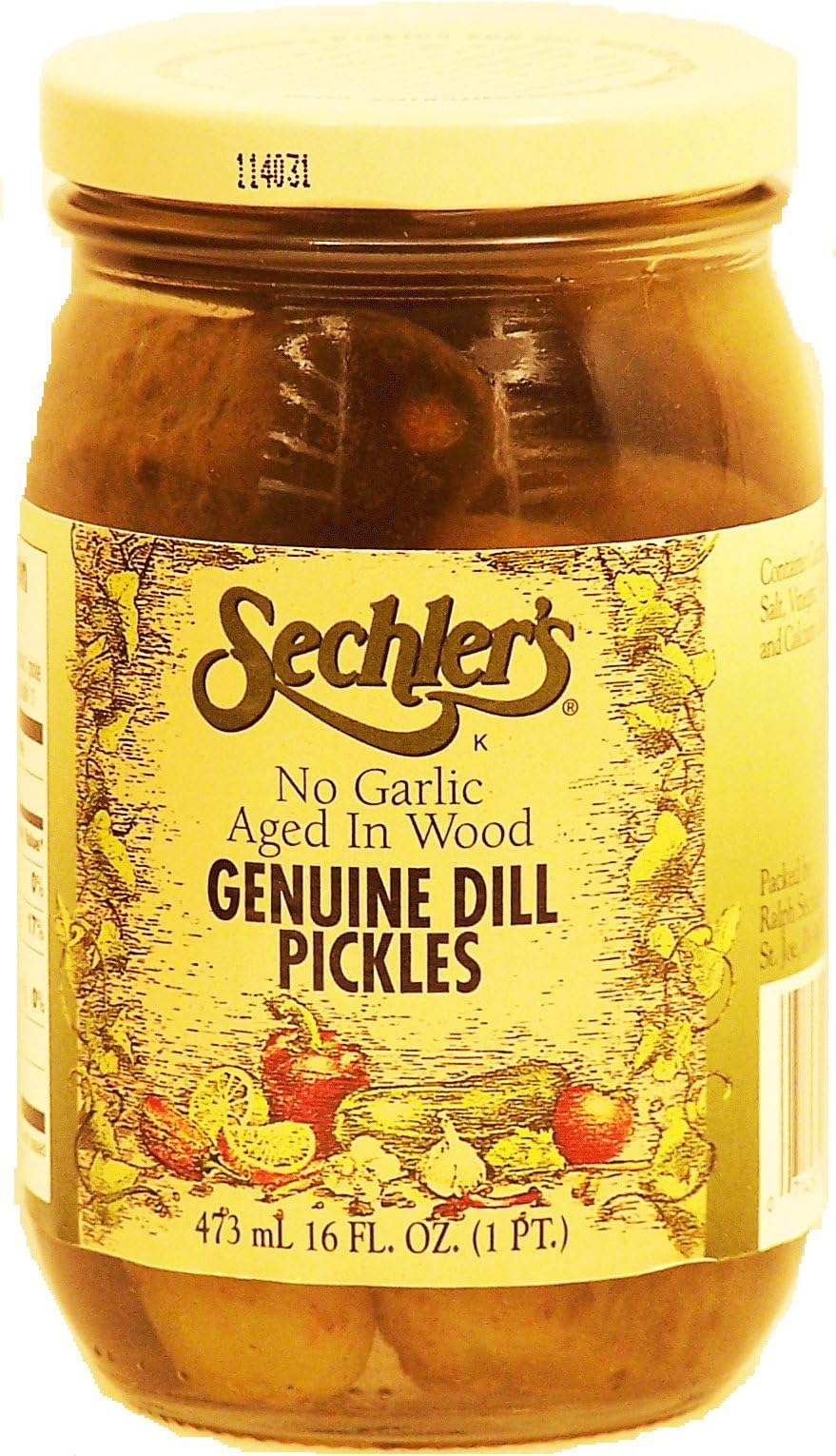 Amazon.com : Bicks Tangy No Garlic Baby Dills Pickles, 1L/33.81 fl.oz ...