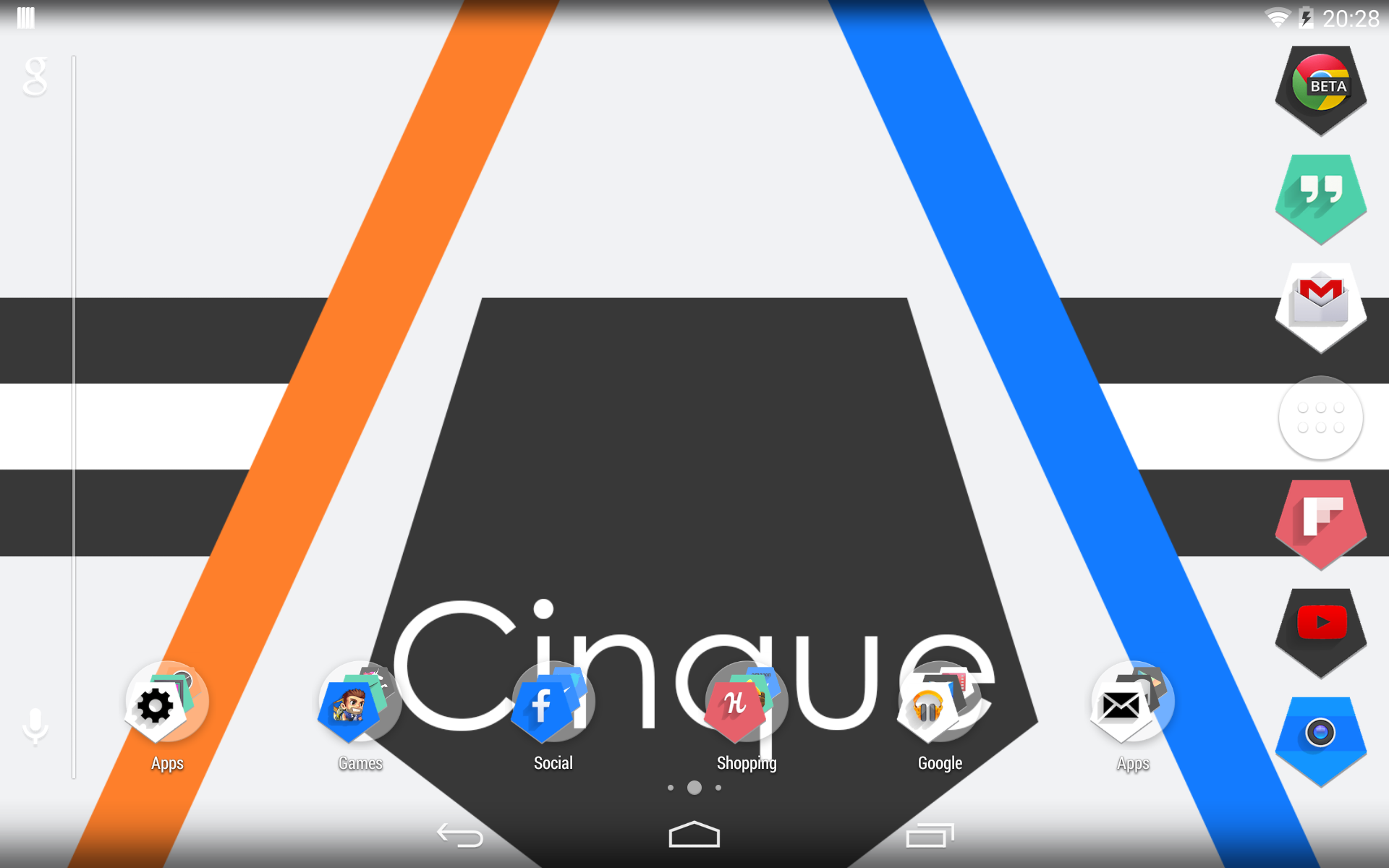 Cinque Icon Pack - App on Amazon Appstore