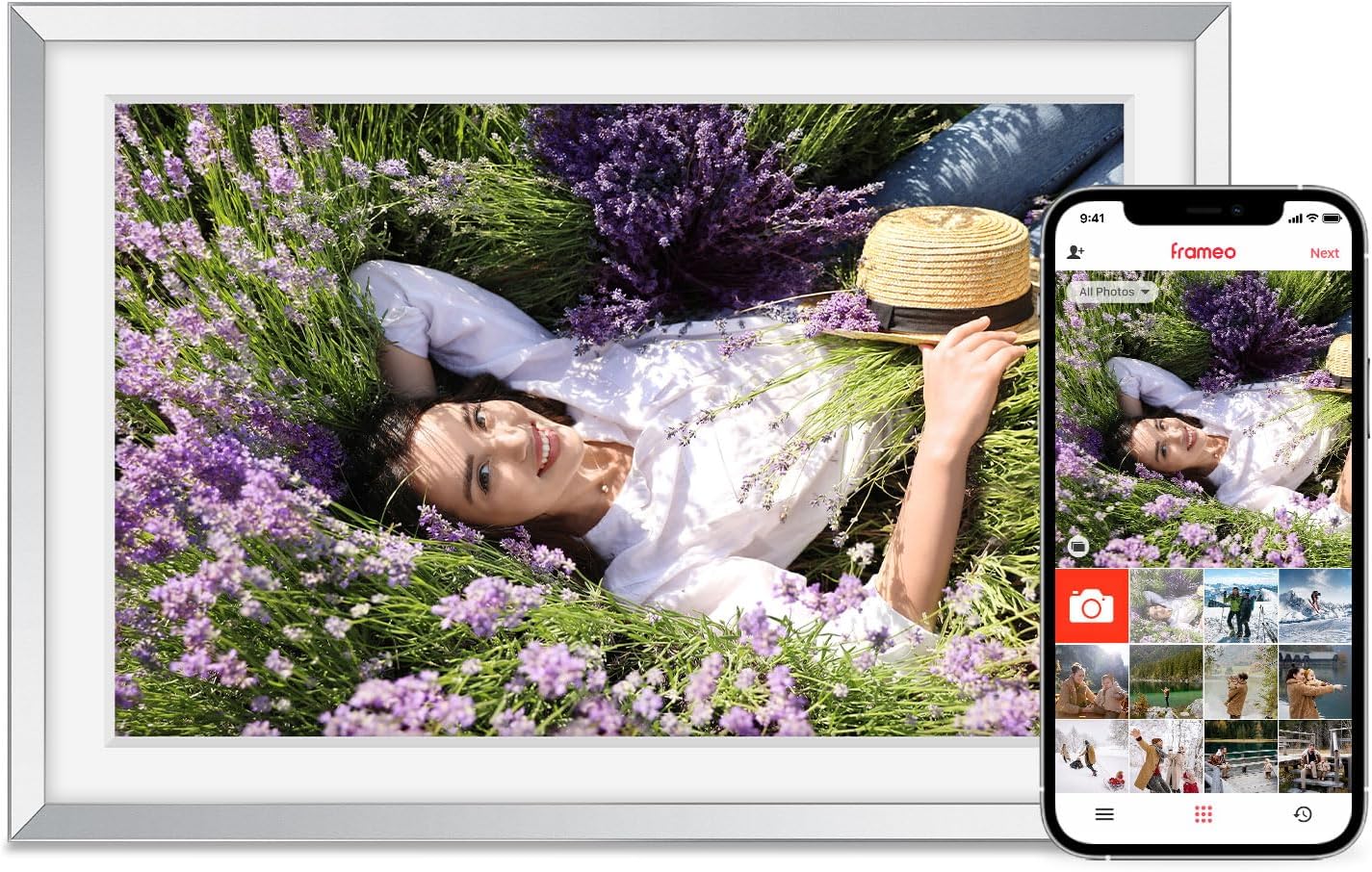 Amazon.com : Skylight Digital Picture Frame - WiFi Enabled with Load ...