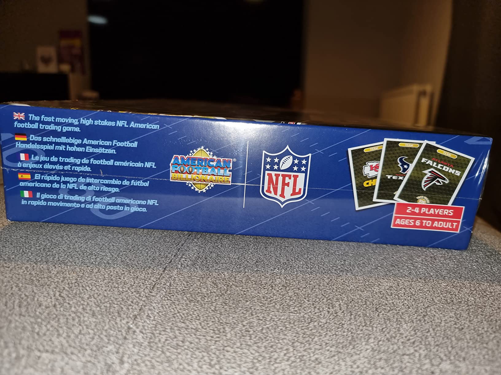 NFL Board Game By Football Billionaire Board Games | Family Board Games ...
