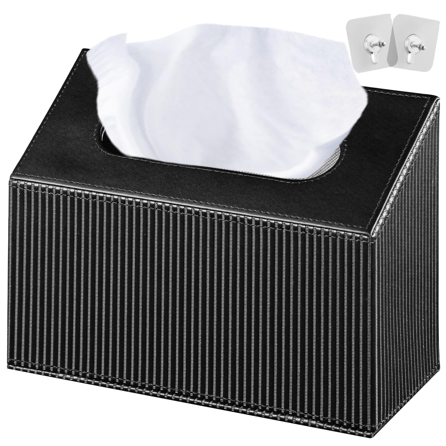 Amazon.com: Hand Towels Box Cover Holder,PU Leather Hand Towel Case ...