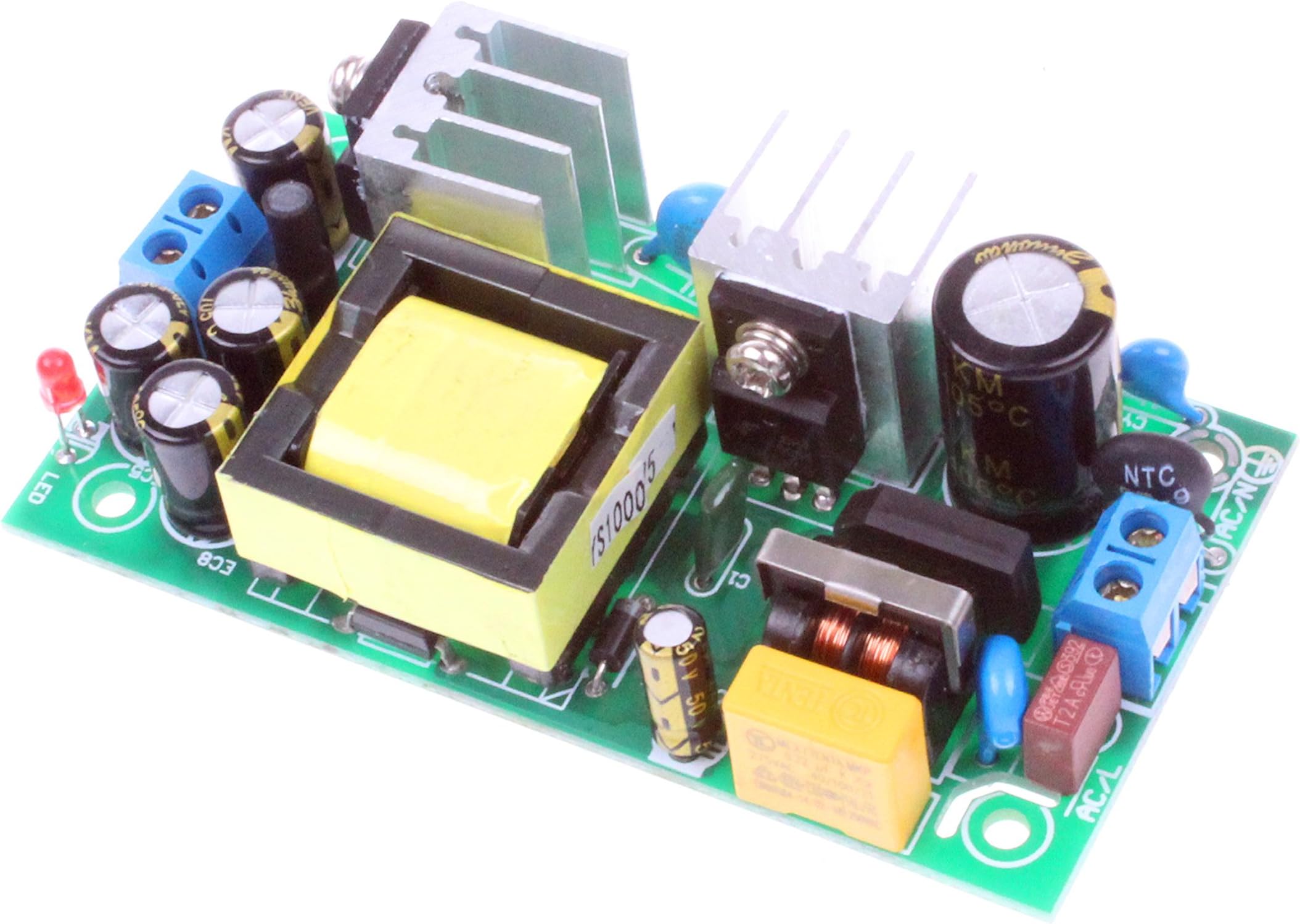 Amazon.com: NOYITO AC to DC Precision Buck Power Supply Module AC 120V ...