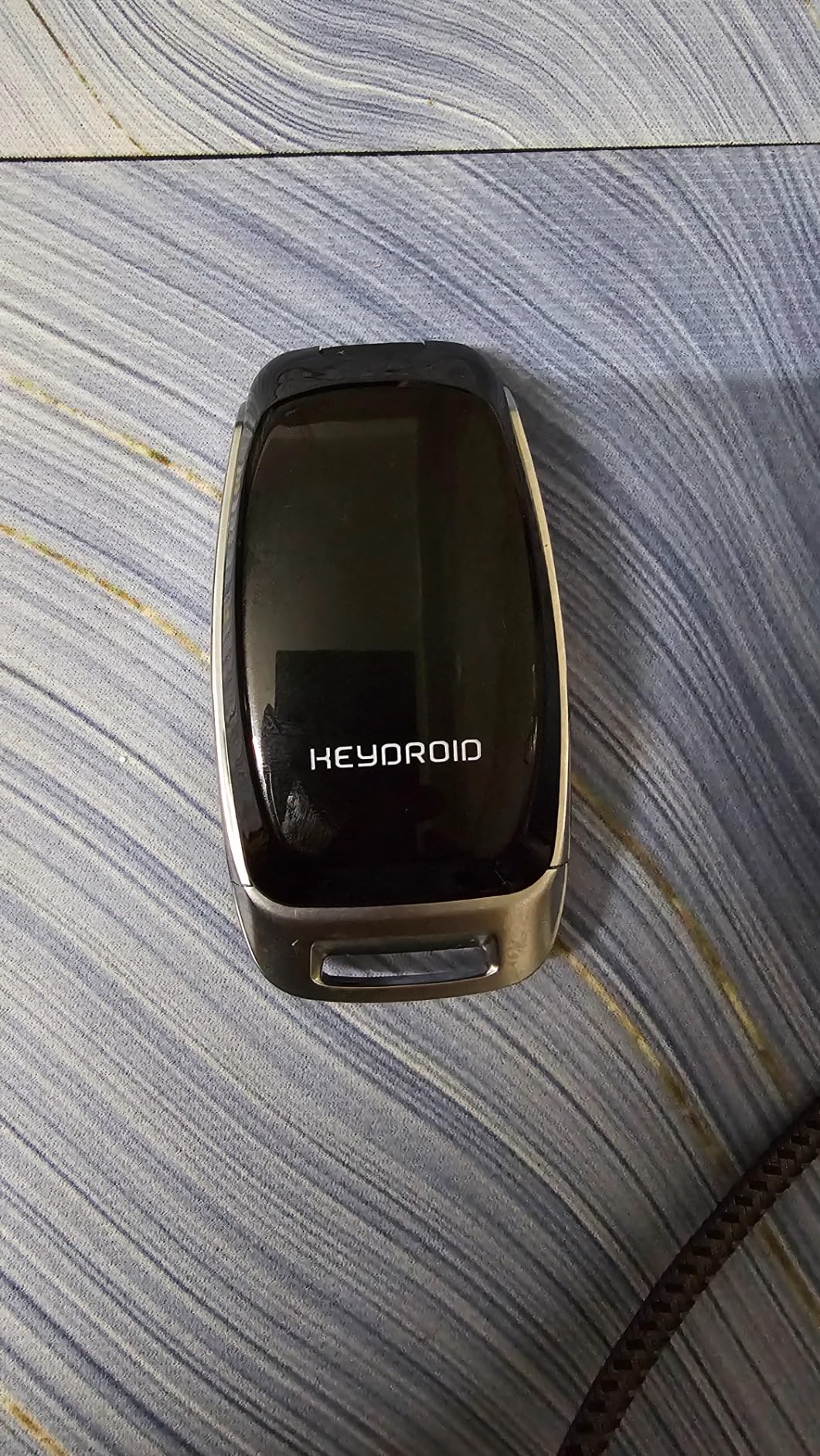 Keydroid Slate Midnight Black Smart Car Key | Slim & Lightweight | USB ...