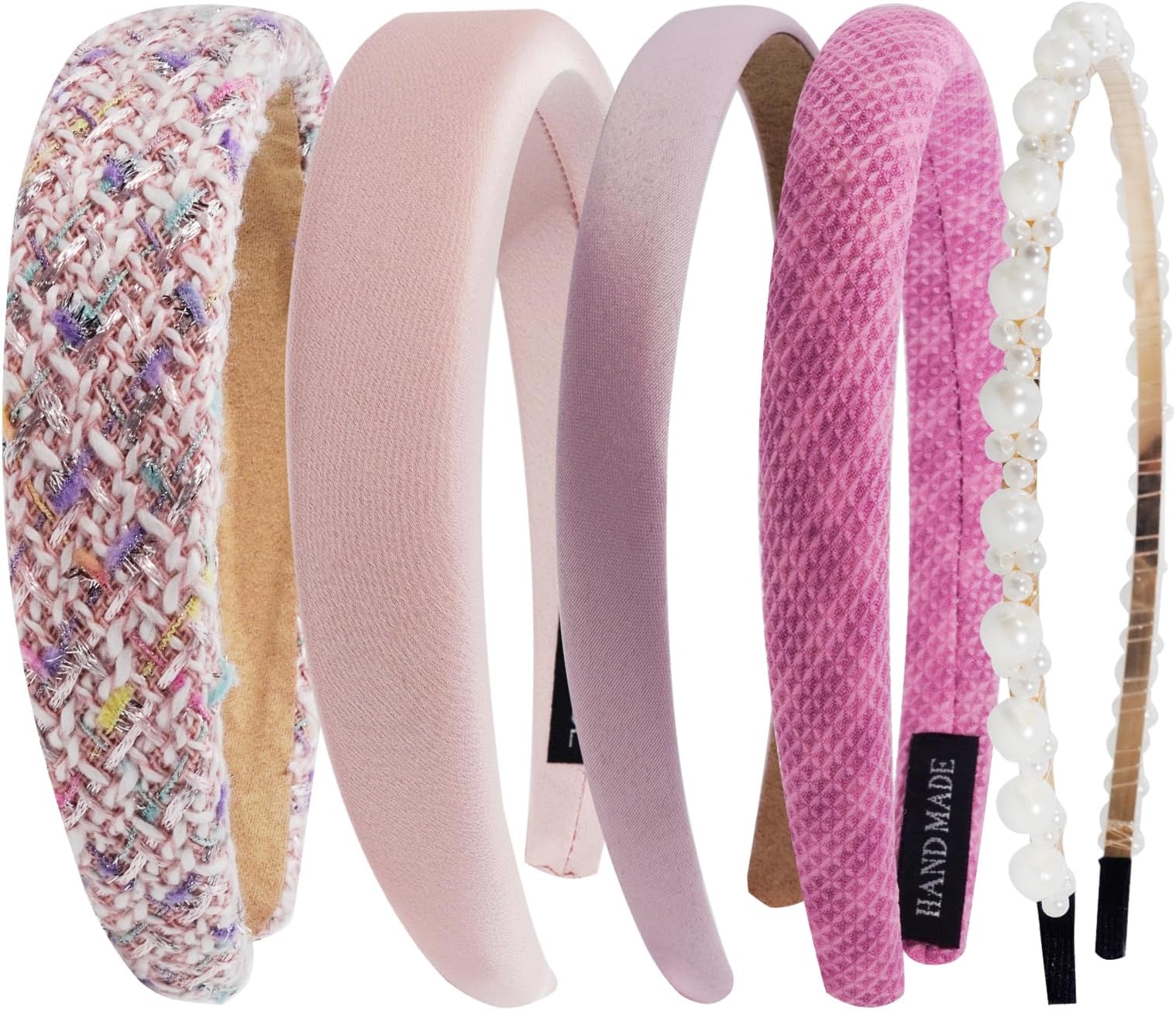 Amazon.com : DOXISHRUKY Fashion Headbands for Women Girls Headbands Set ...