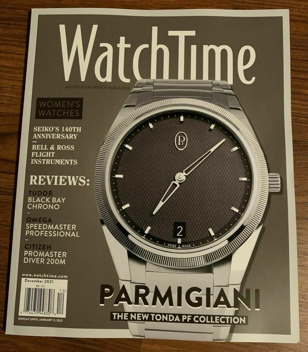 WATCH TIME MAGAZINE AMERICA'S #1 WATCH MAGAZINE DECEMBER 2021.: WATCH ...