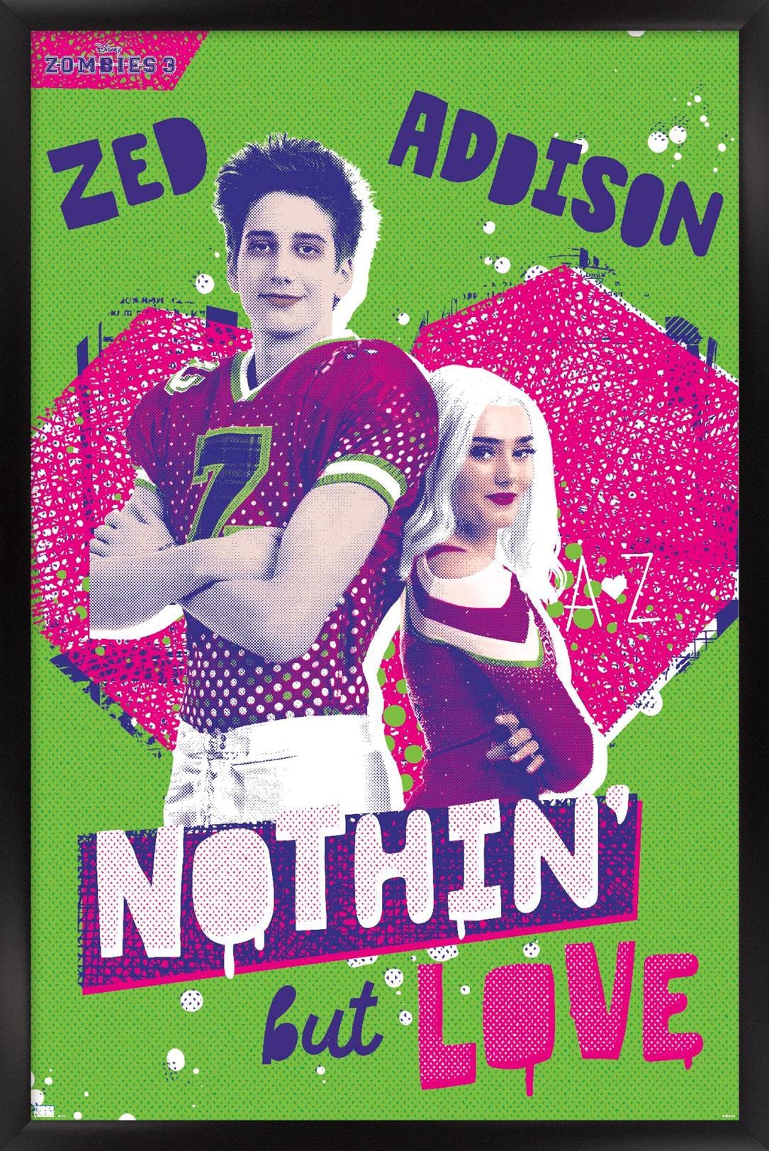 Amazon.com: Trends International Disney Zombies 3 - Zed and Addison ...