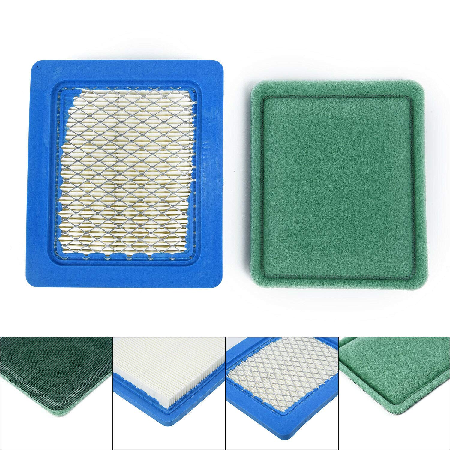WHIZZO Air Filter Prefilter for Briggs &Stratton 491588 491588S ...