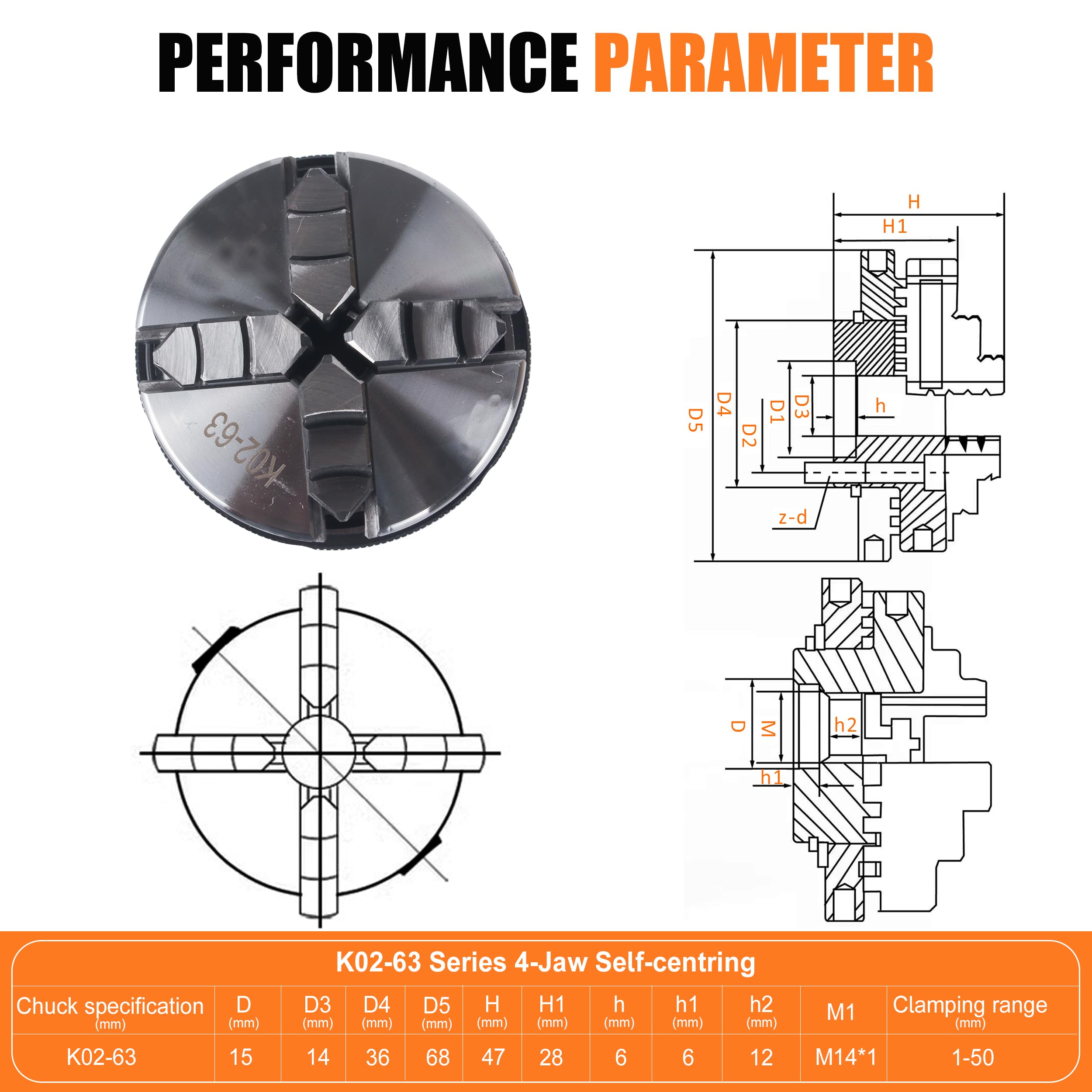 Snapklik.com : RATTMMOTOR No Powered Multi-function Lathe Chuck Spindle ...