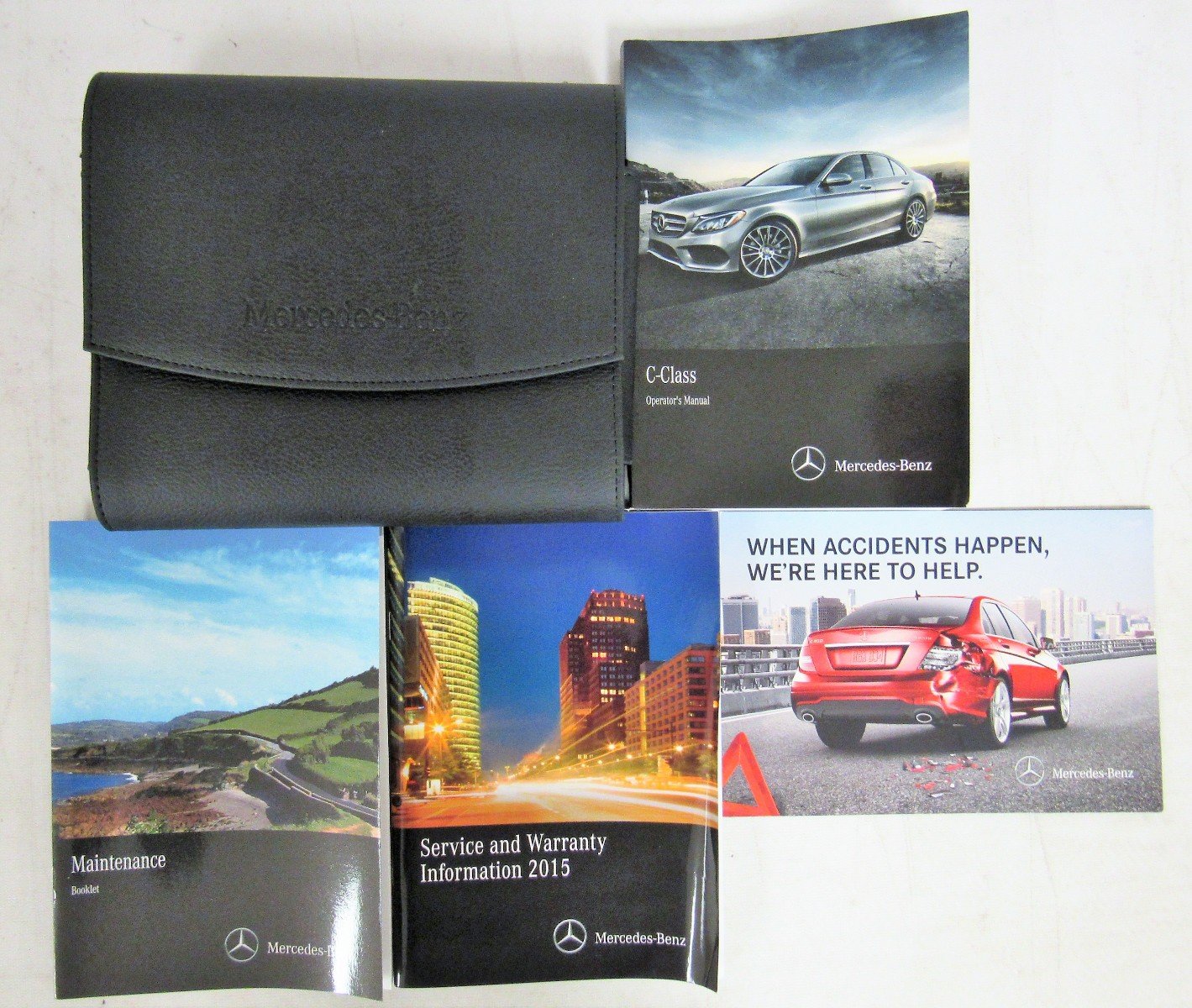 2015 MERCEDES BENZ C CLASS MODELS Owners Operators Manual SET Factory ...