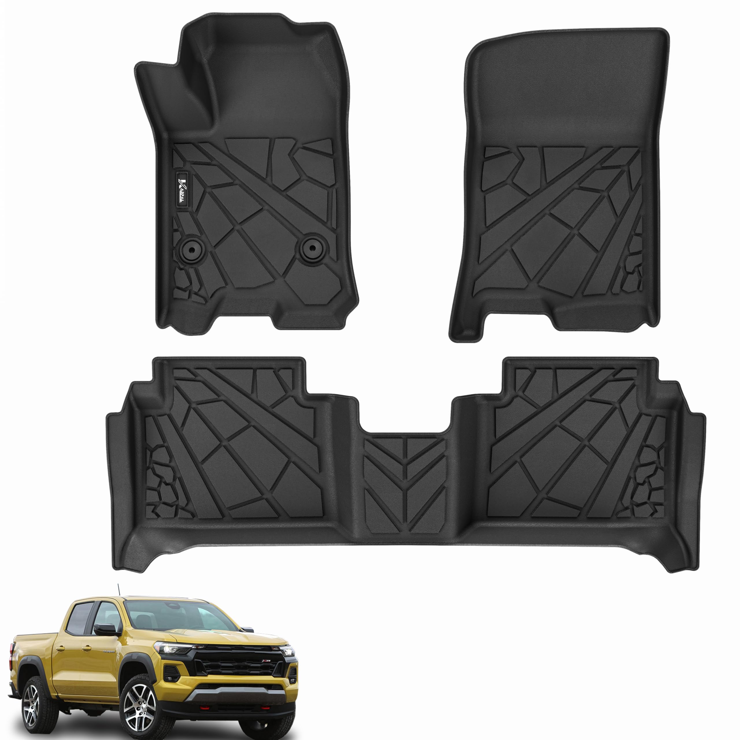 Amazon.com: KARPAL Floor Mats Fit for 2023 2024 2025 Chevrolet Chevy ...
