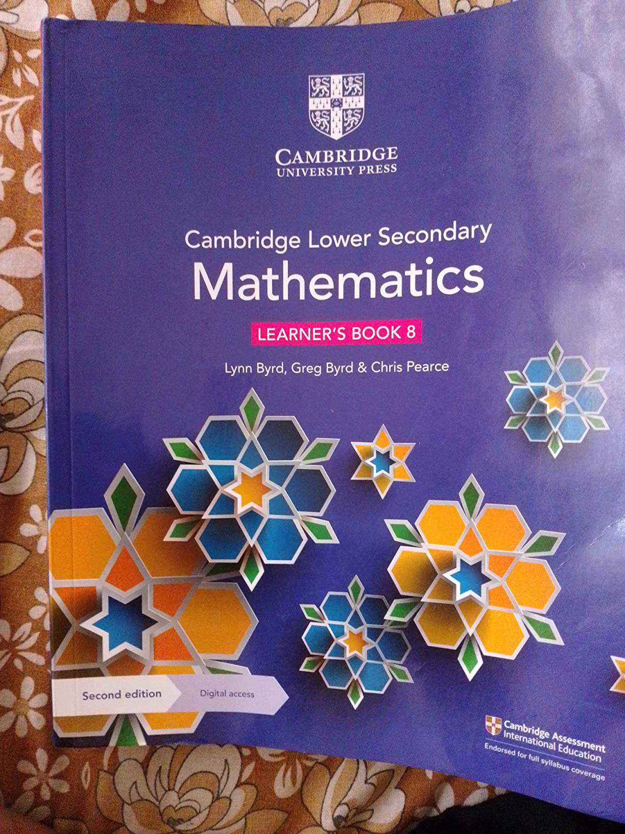 Cambridge Lower Secondary Mathematics Learner's Book 8 with Digital ...