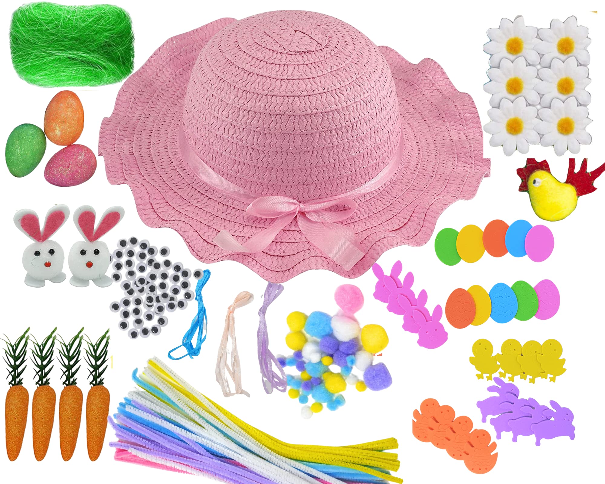 Ari & Deb Easter Decorations Easter Bonnet Kit - Make Your Own Craft ...