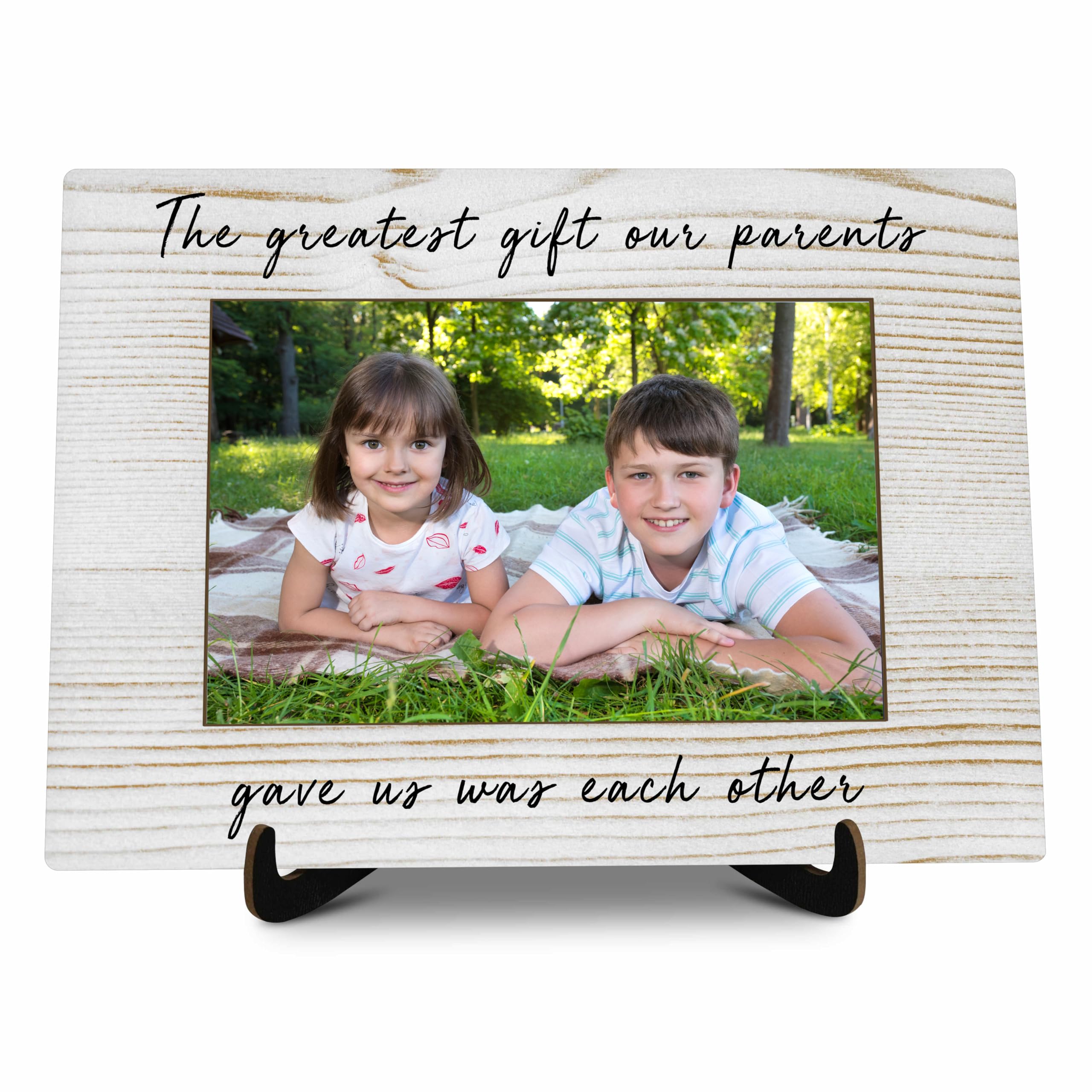 Amazon.com - KFNER Sibling Picture Frame Gift, Wooden Photo Framed Gift ...