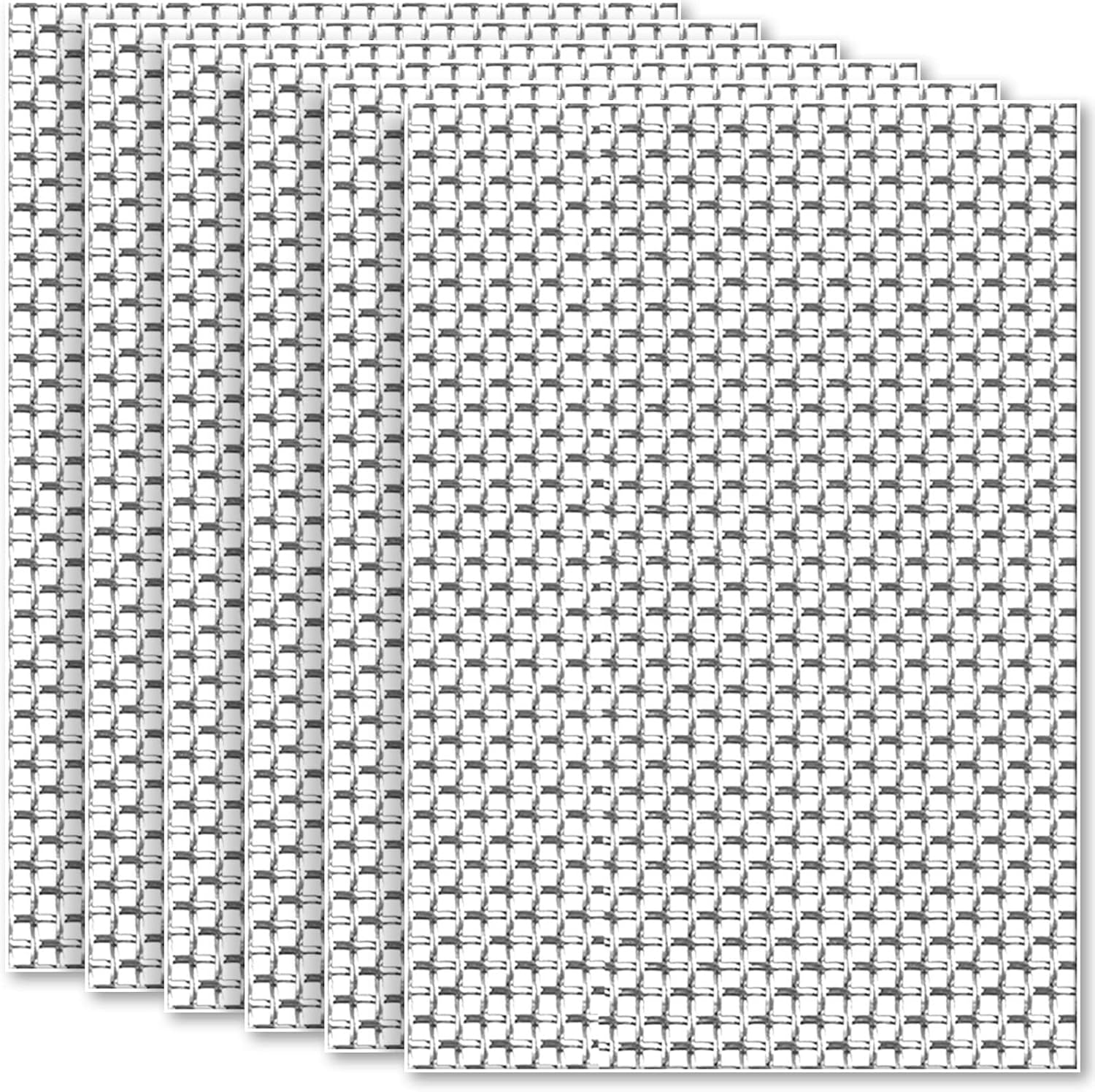 Amagabeli 304 Stainless Steel 6PCS Rodent Mesh Sheet Woven Wire Mesh ...