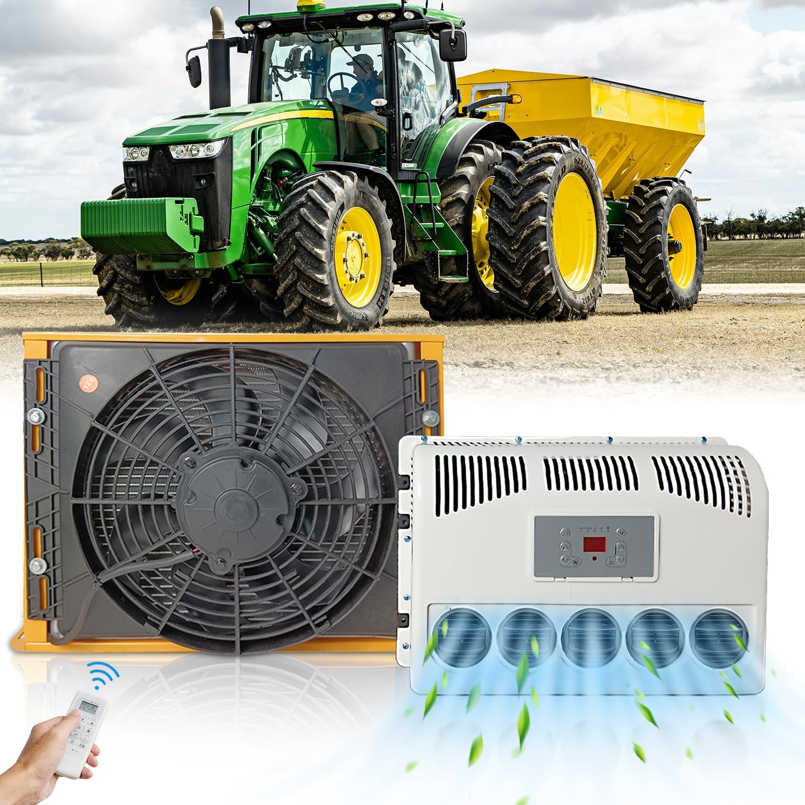 Amazon.com: 12 Volt DC Air Conditioner Split Mini Electric AC Unit for ...