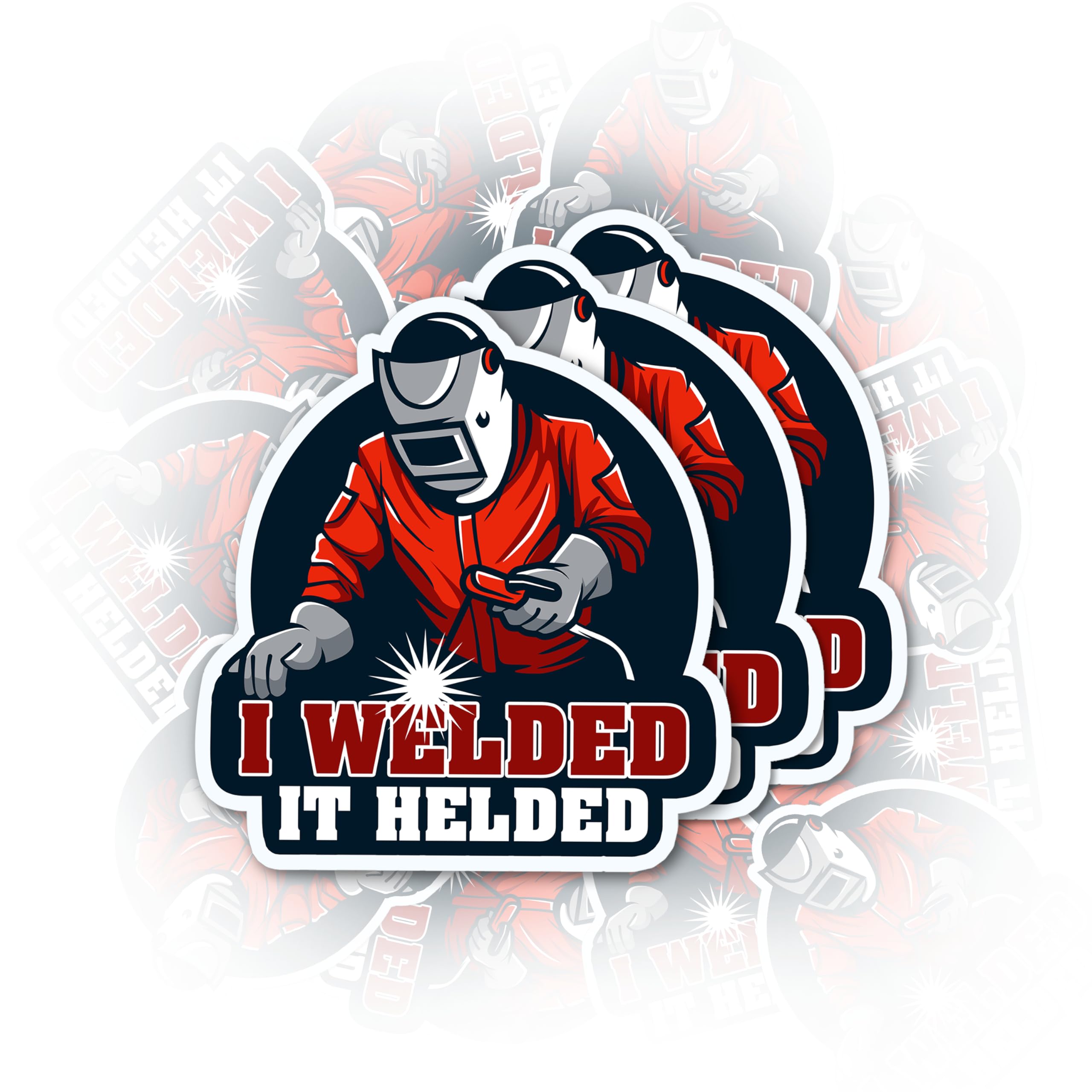 Snapklik.com : Set 3Pcs I Welded It Helded Sticker Welding Stickers ...